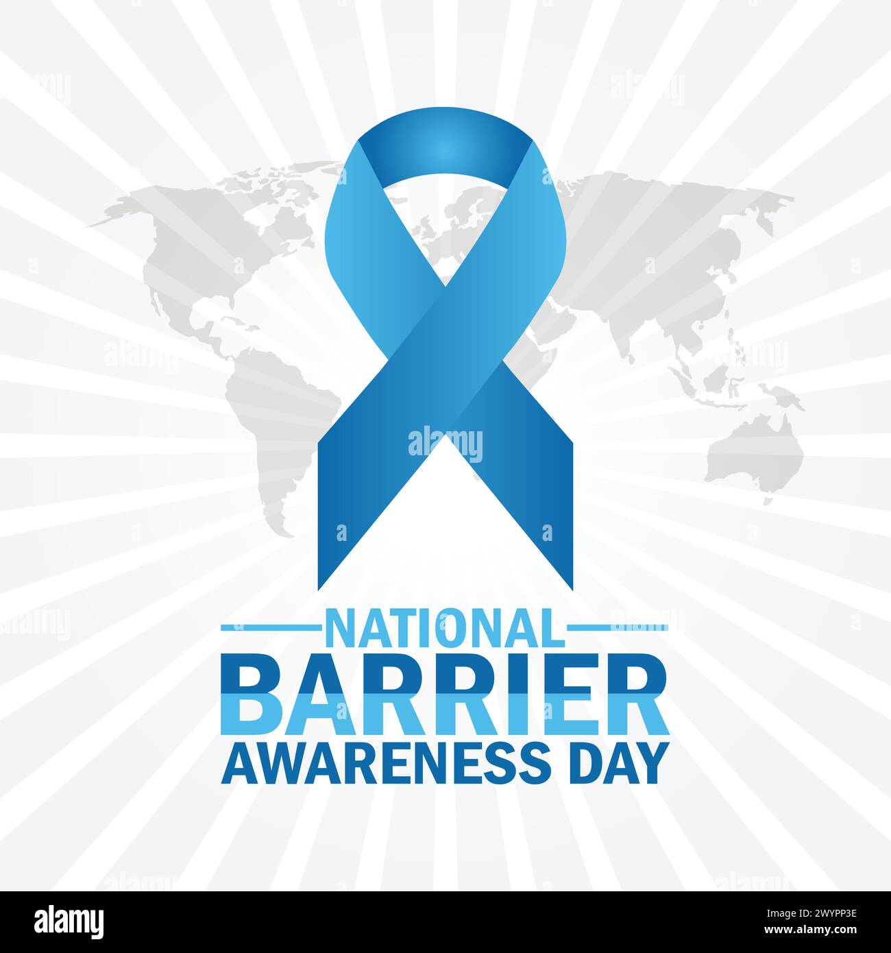 National Barrier Awareness Day. Holiday concept. Template for ...