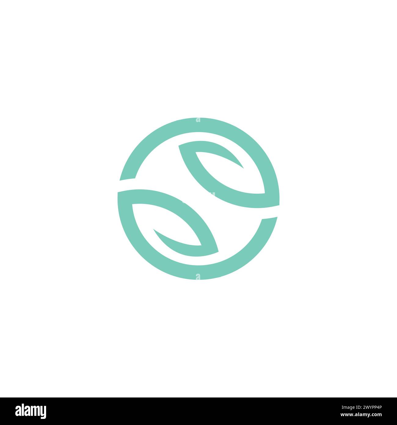 S Circle Logo, S Nature Logo, S Leaf Logo, Leaf Nature Vector Stock ...