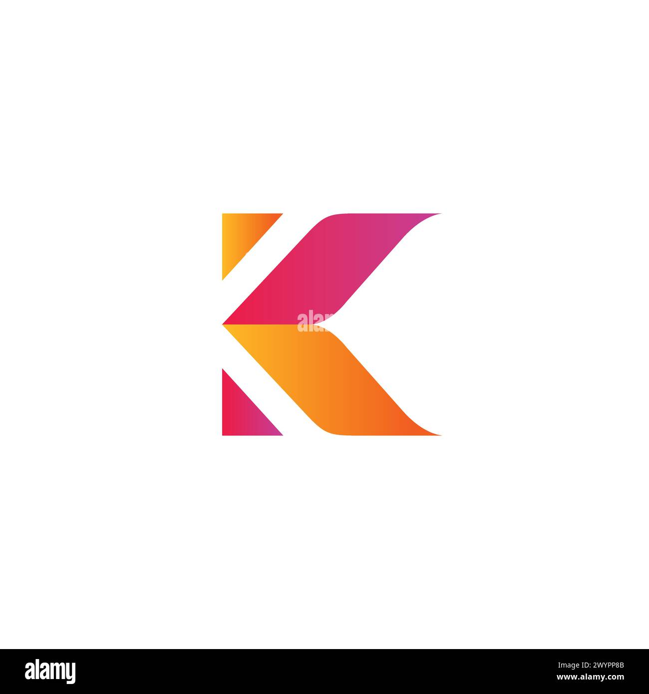 K Logo, Letter K Logo Vector Illustration Stock Vector Image & Art - Alamy