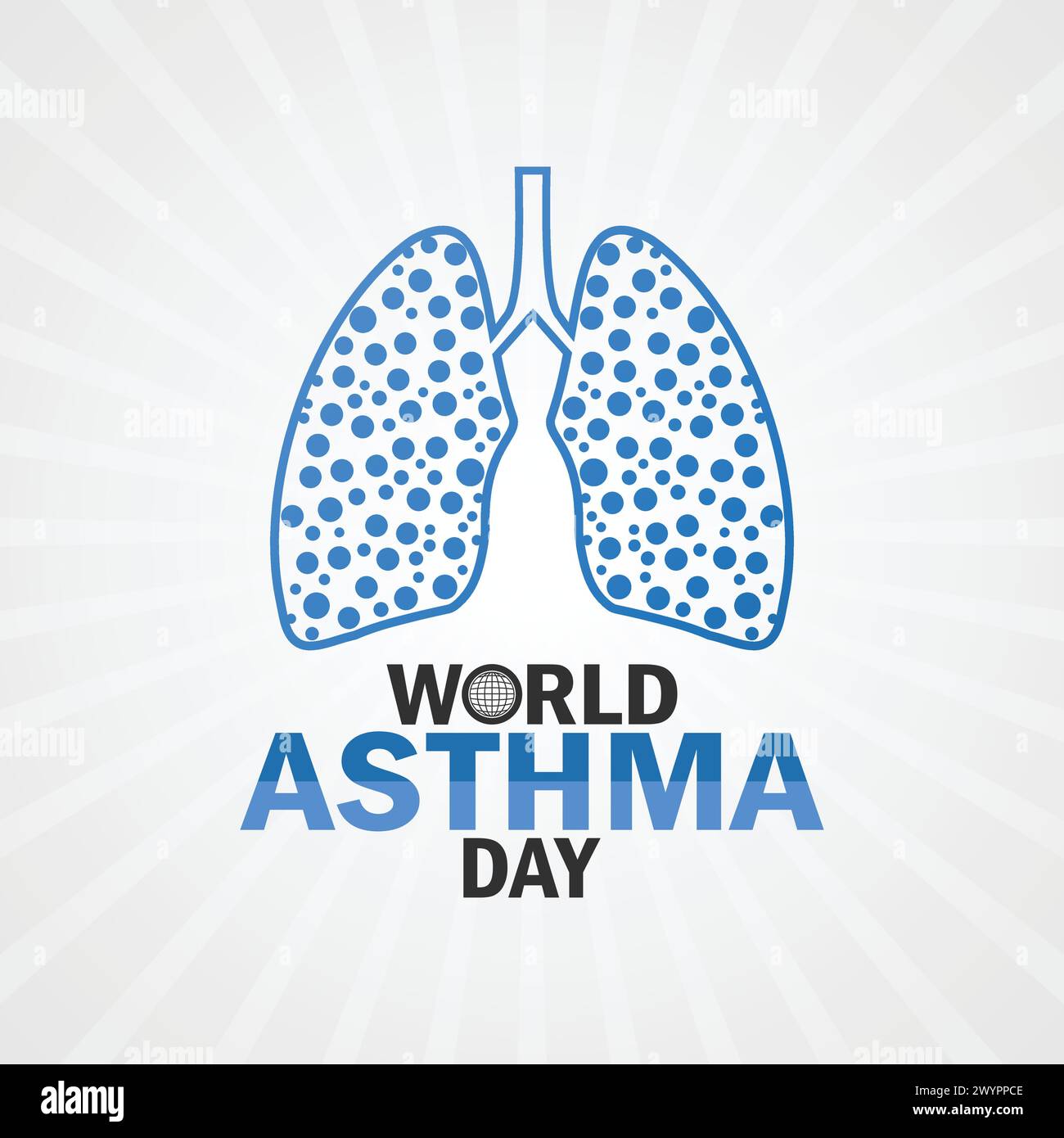 World Asthma Day. Holiday concept. Template for background, banner ...