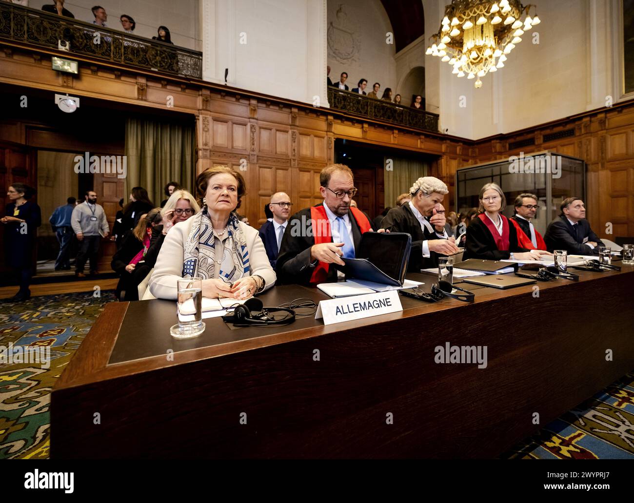 THE HAGUE - Germany's Director General of Legal Affairs Tania von Uslar ...