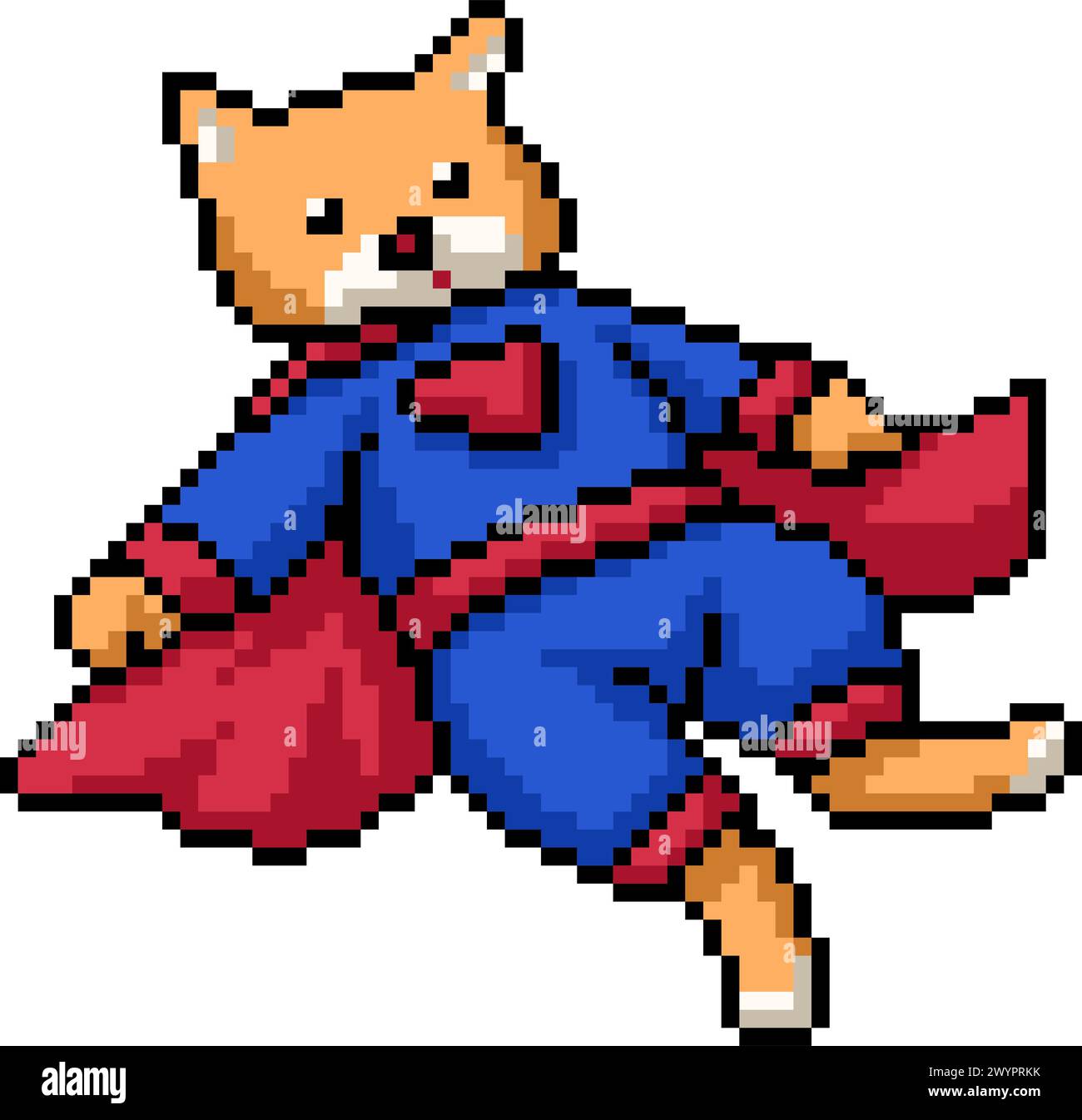 Cat superhero cartoon hi-res stock photography and images - Alamy