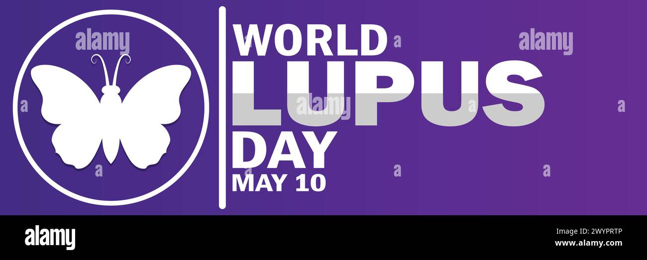World Lupus Day. May 10. Vector illustration. Suitable for greeting ...