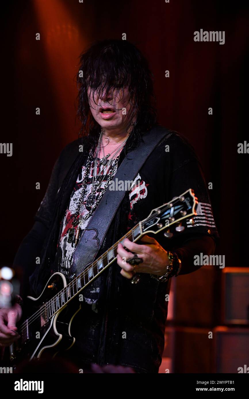 April 7, 2024, Corona, Ca, USA: Tom Keifer Vocals / Guitar for Keifer ...