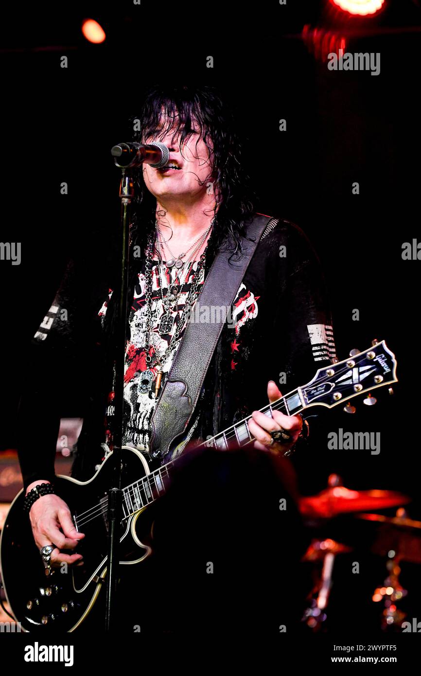 April 7, 2024, Corona, Ca, USA: Tom Keifer Vocals / Guitar for Keifer ...