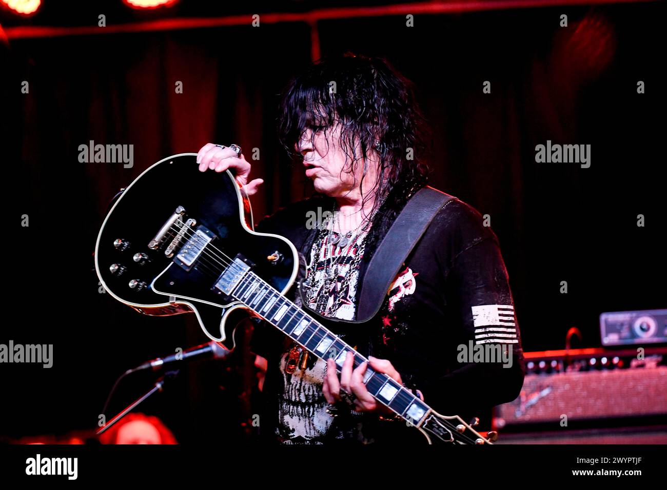 April 7, 2024, Corona, Ca, USA: Tom Keifer Vocals / Guitar for Keifer ...