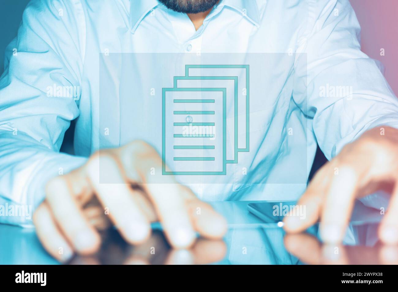 Conceptual display technology development hi-res stock photography and ...