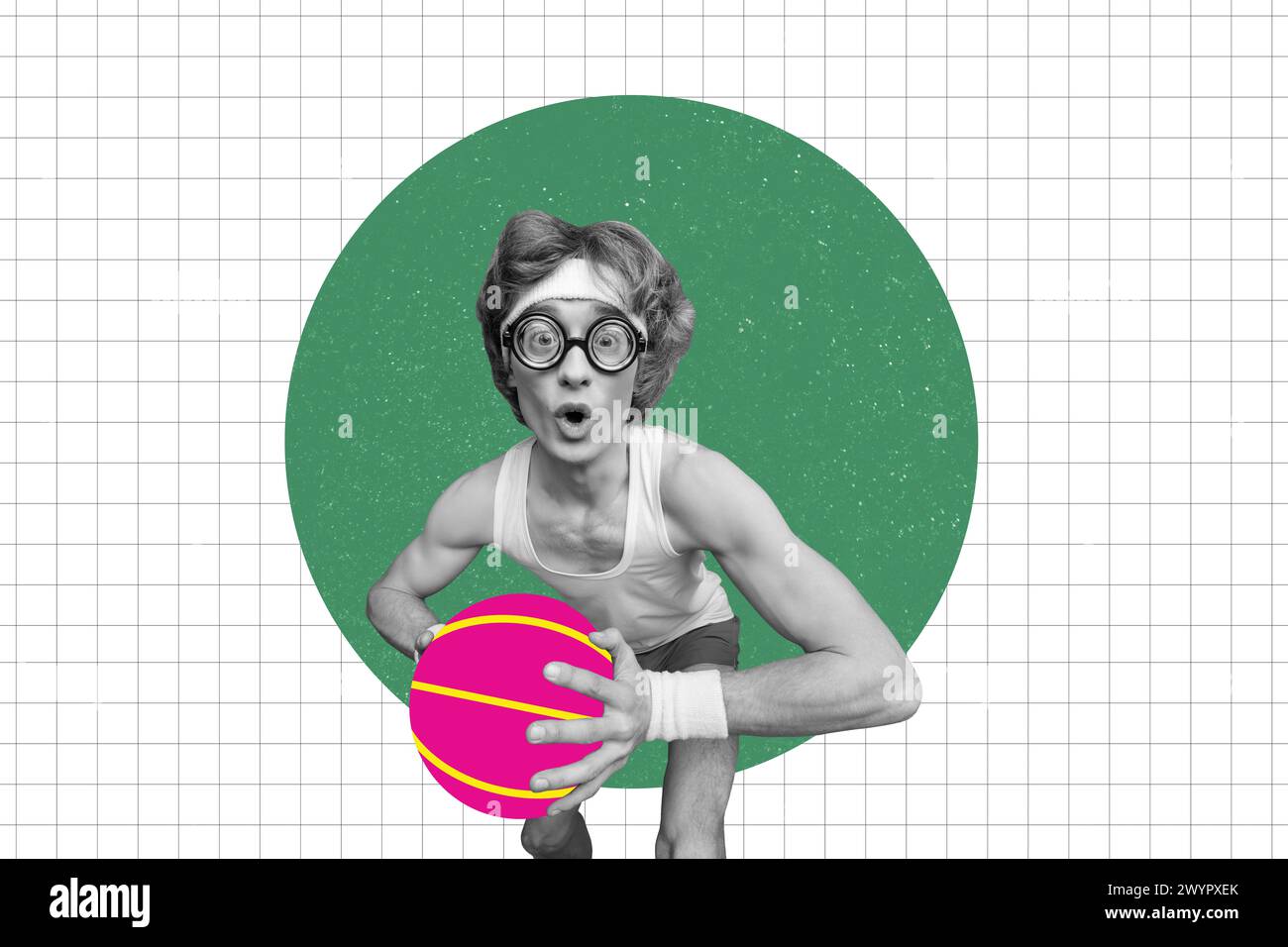 Practicing basketball Cut Out Stock Images & Pictures - Alamy
