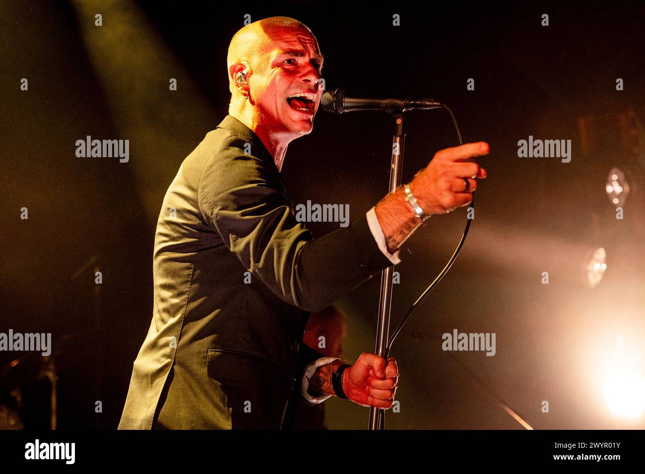 Janove Ottesen of Kaizers Orchestra performs live in concert at ...