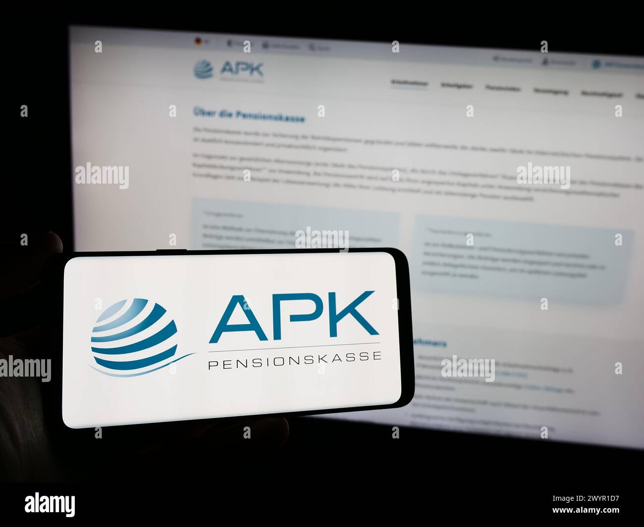 Apk pensionskasse logo hi-res stock photography and images - Alamy