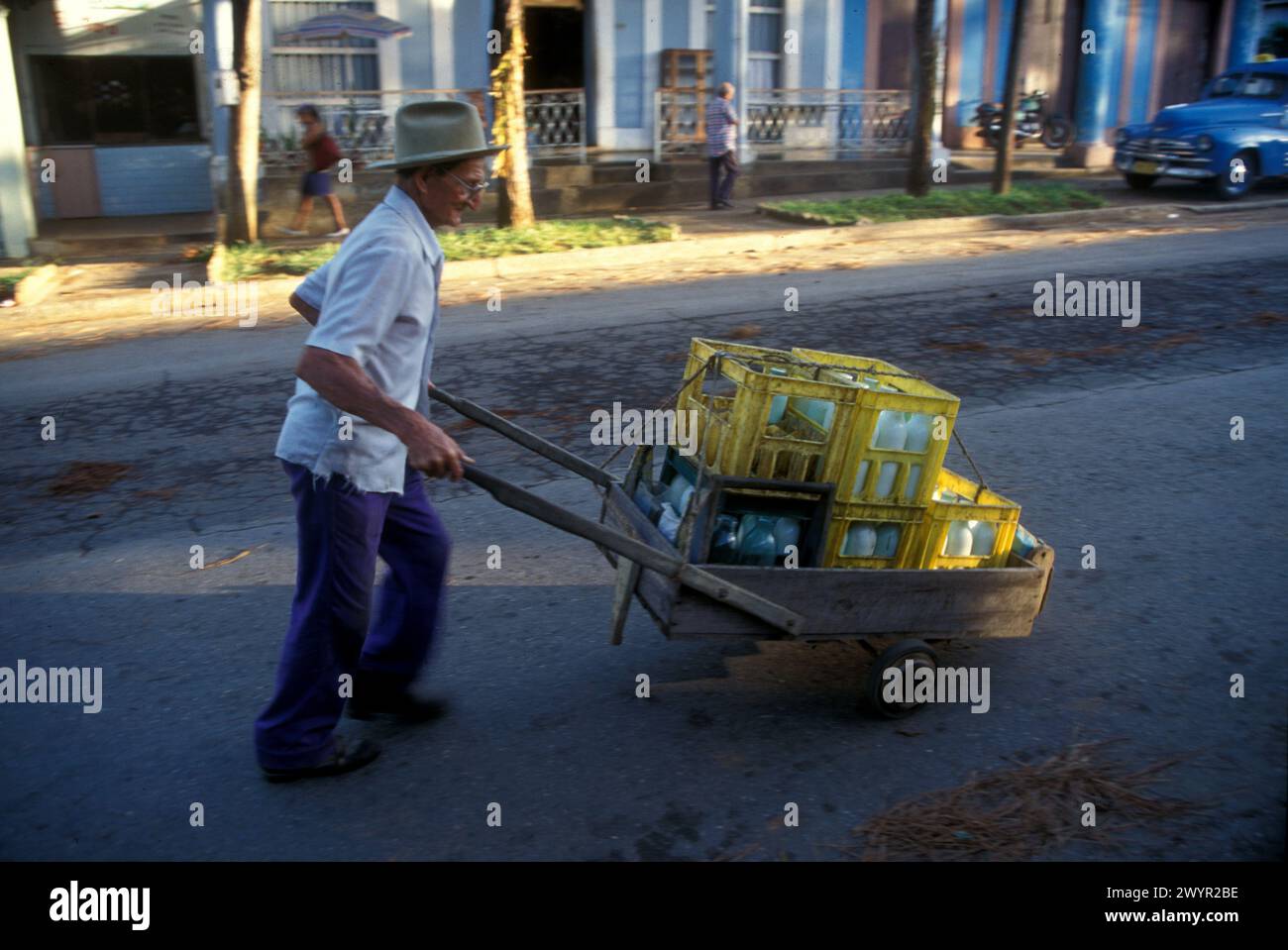 Delivering the milk hi-res stock photography and images - Alamy