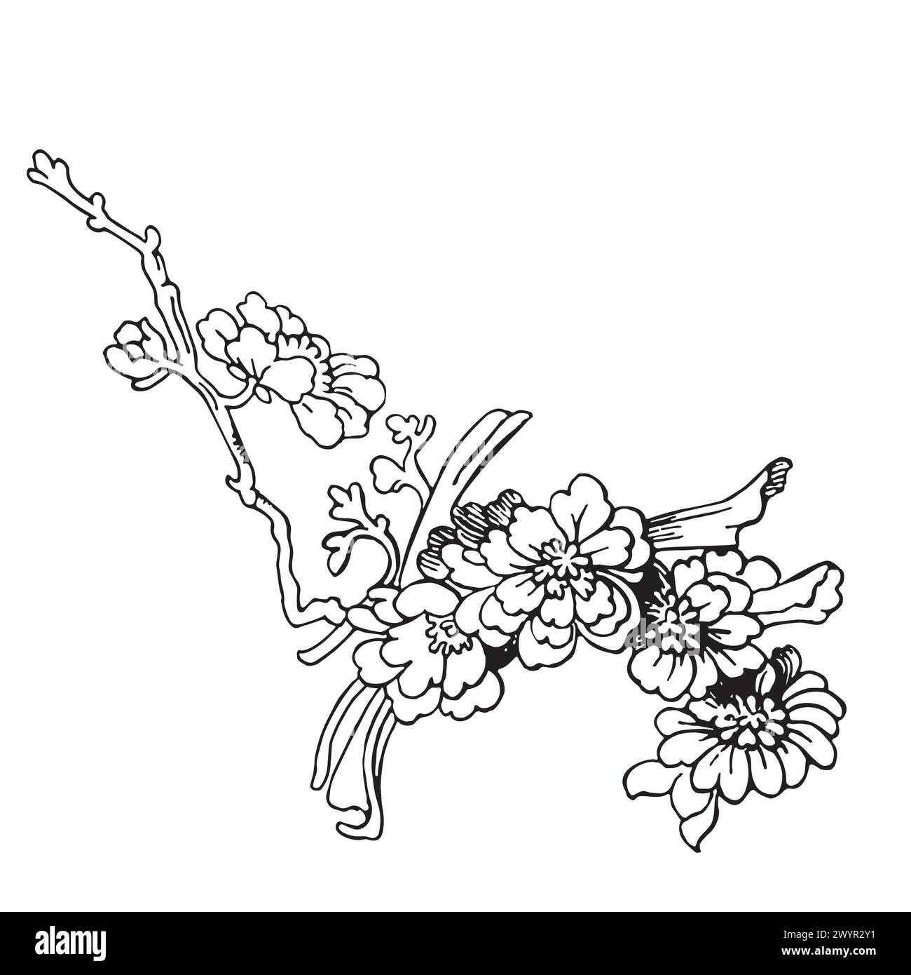 Korean trendy Stock Vector Images - Alamy