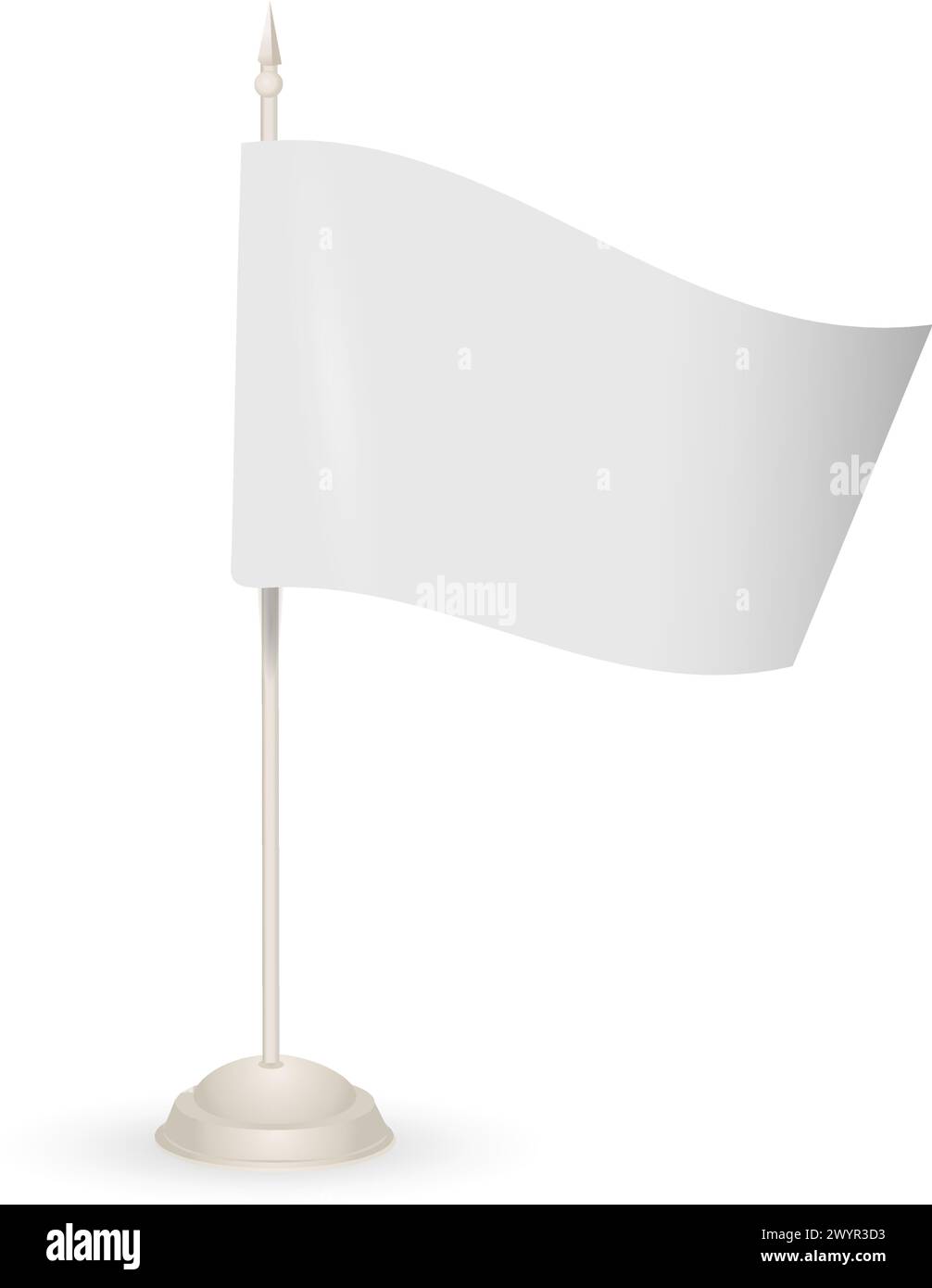 Table flag mock-up. vector flag isolated on transparent background ...