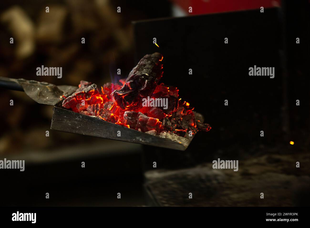 Kitchen tray on fire hi-res stock photography and images - Alamy