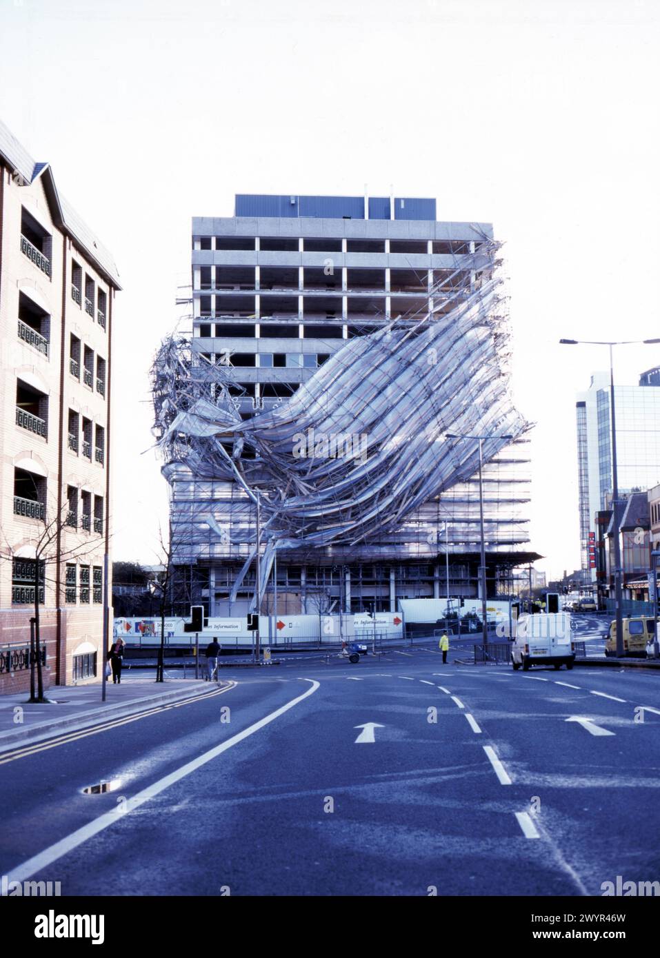 Scaffolding collapse hi-res stock photography and images - Alamy
