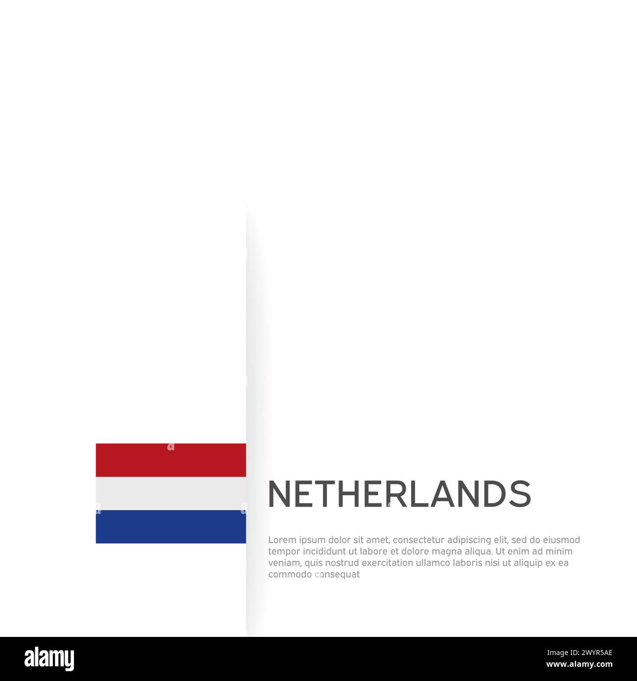 Netherlands flag background. State patriotic holland banner, cover ...