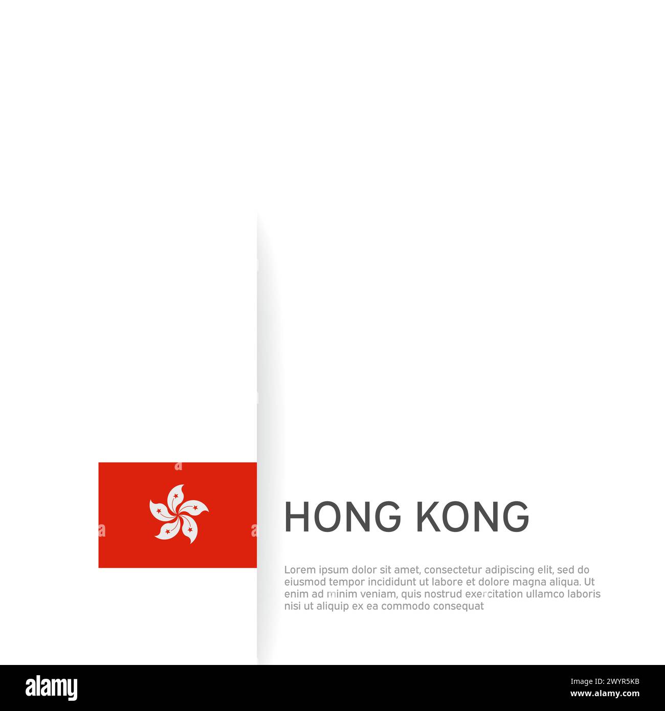 Hong Kong flag background. State patriotic hong kong banner, cover ...