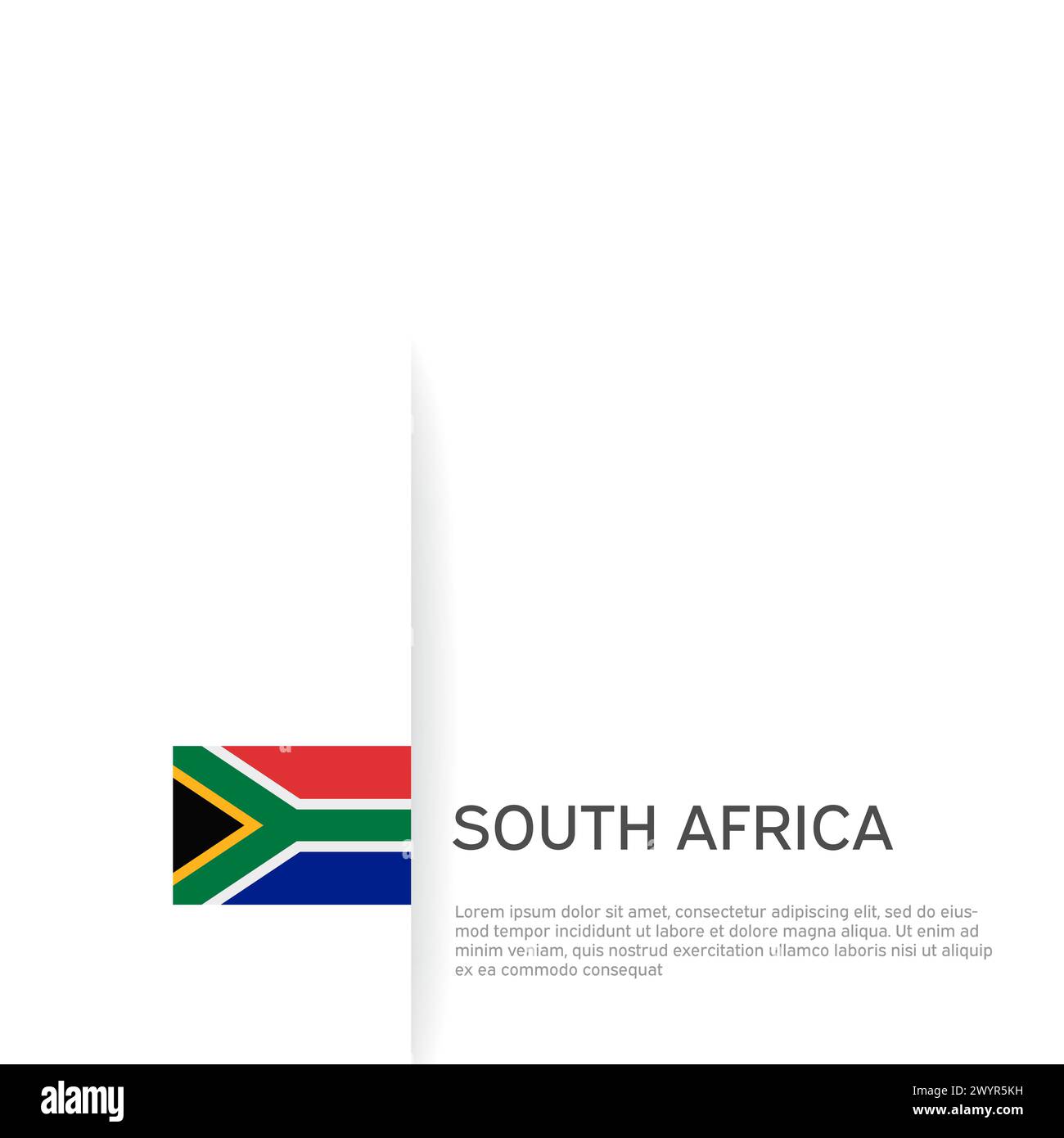 South africa flag background. State patriotic south african banner ...