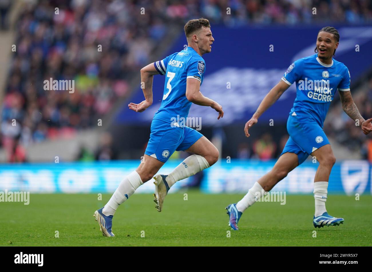 LONDON, ENGLAND - APRIL 7: Harrison Burrows of Peterborough United ...
