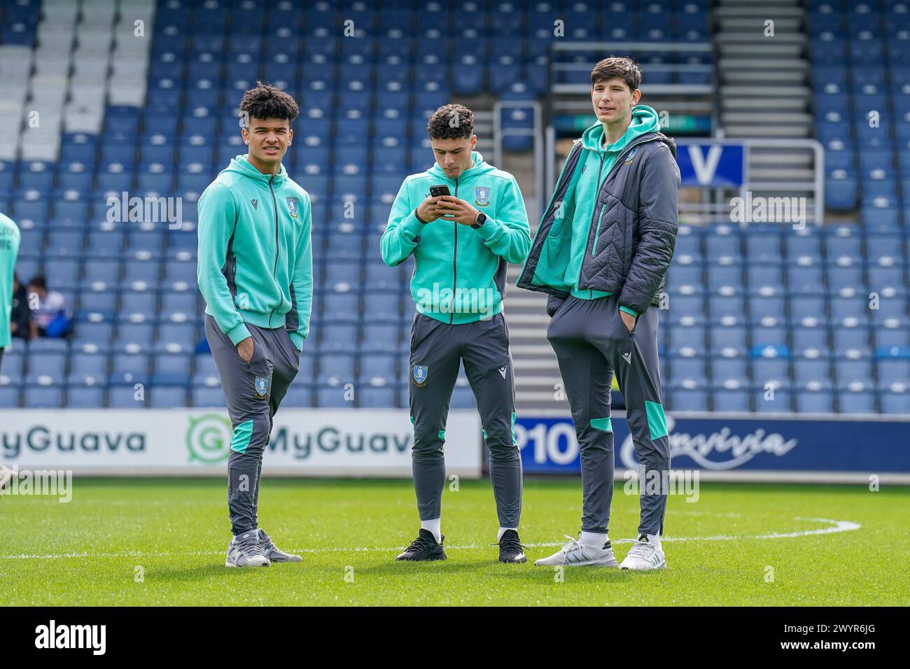 London, UK. 06th Apr, 2024. Sheffield Wednesday goalkeeper Pierce ...