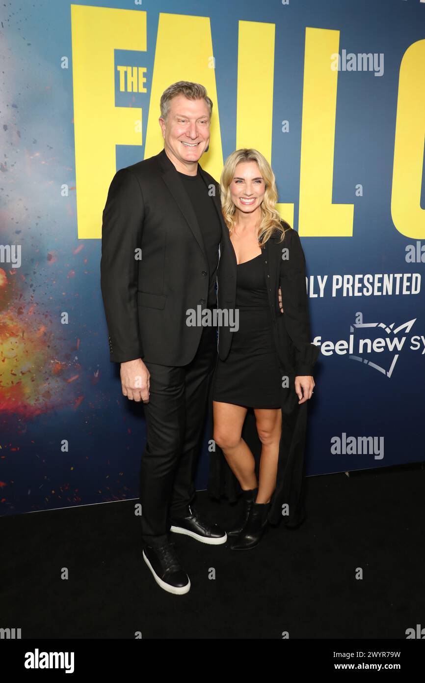 Sydney, Australia. 8th April 2024. Simon Pryce and Lauren Hannaford ...