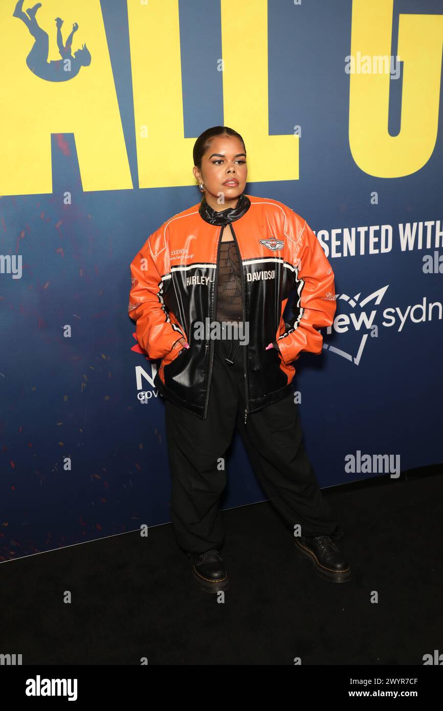 Sydney, Australia. 8th April 2024. Bianca Hunt arrives on the red ...