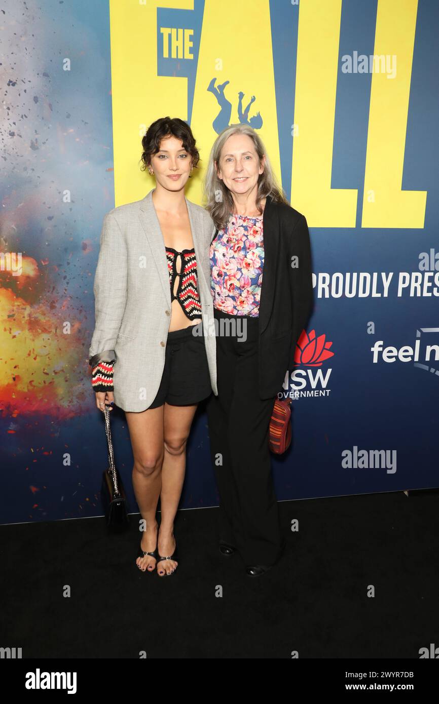 Sydney, Australia. 8th April 2024. Mel Jarnson arrives on the red ...