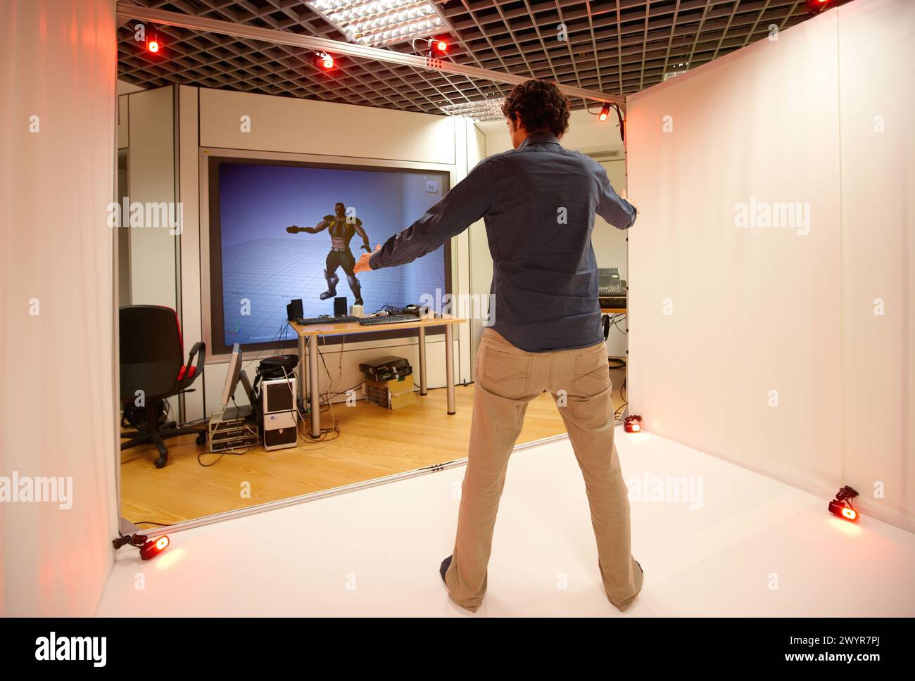 Markerless motion capture system, 3D animation and interactive virtual ...