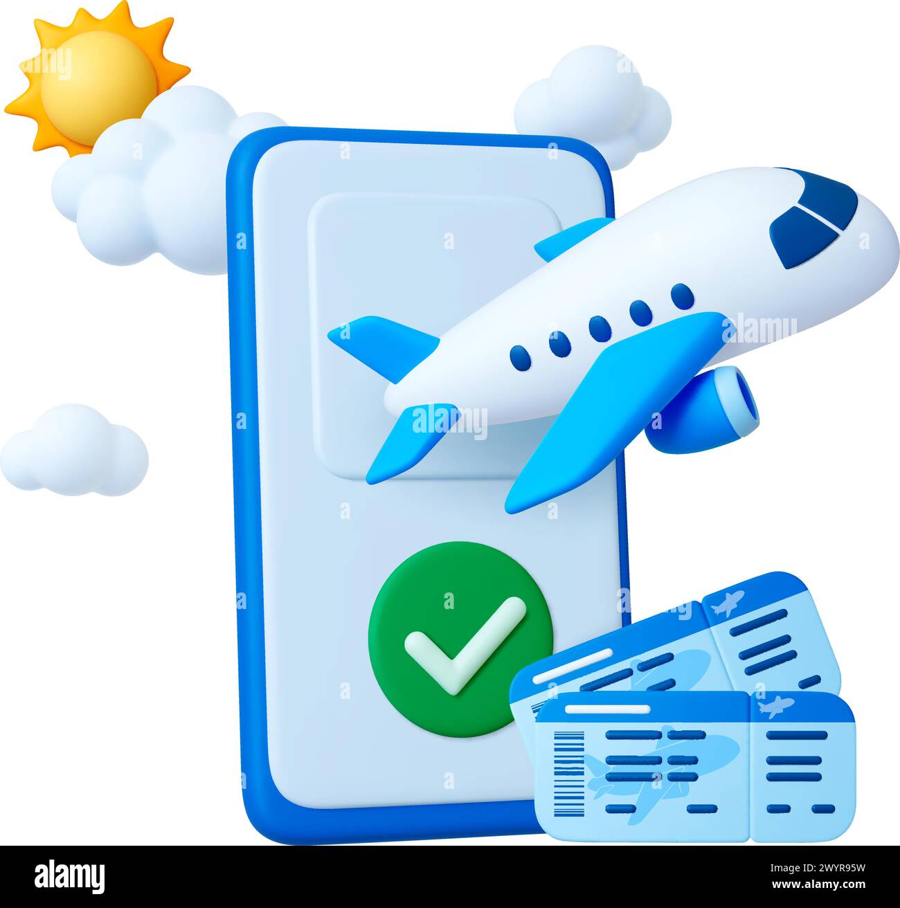 Render plane hi-res stock photography and images - Alamy