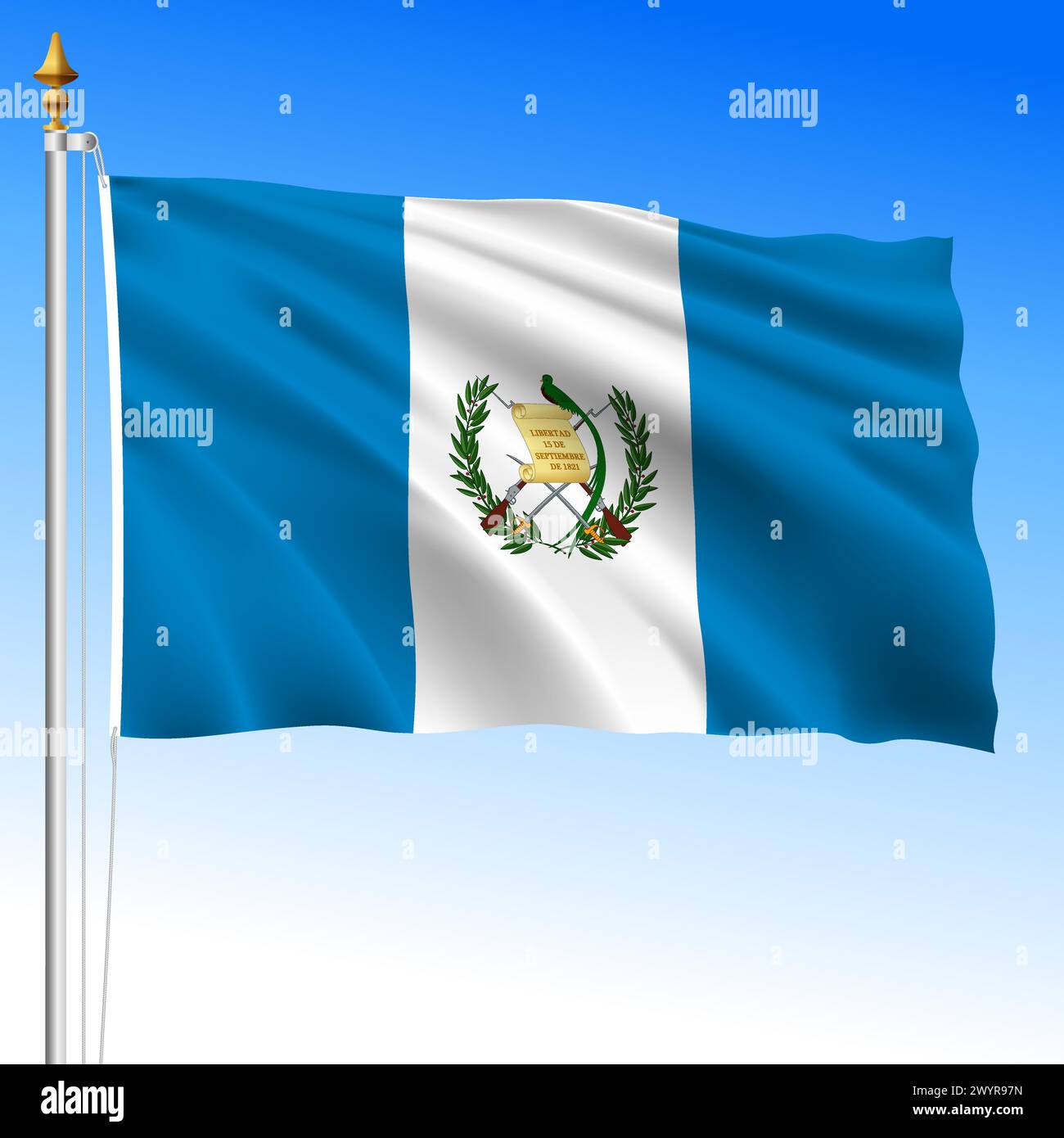 Mexico guatemala flag hi-res stock photography and images - Alamy