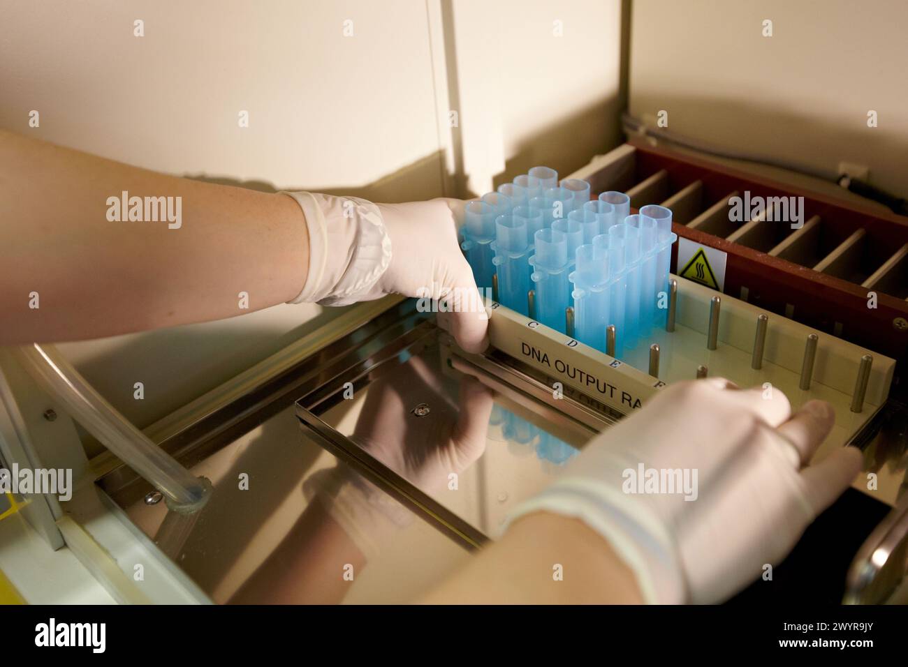 Loading Automated Dna Extraction Workstation Dna And Rna Biobank