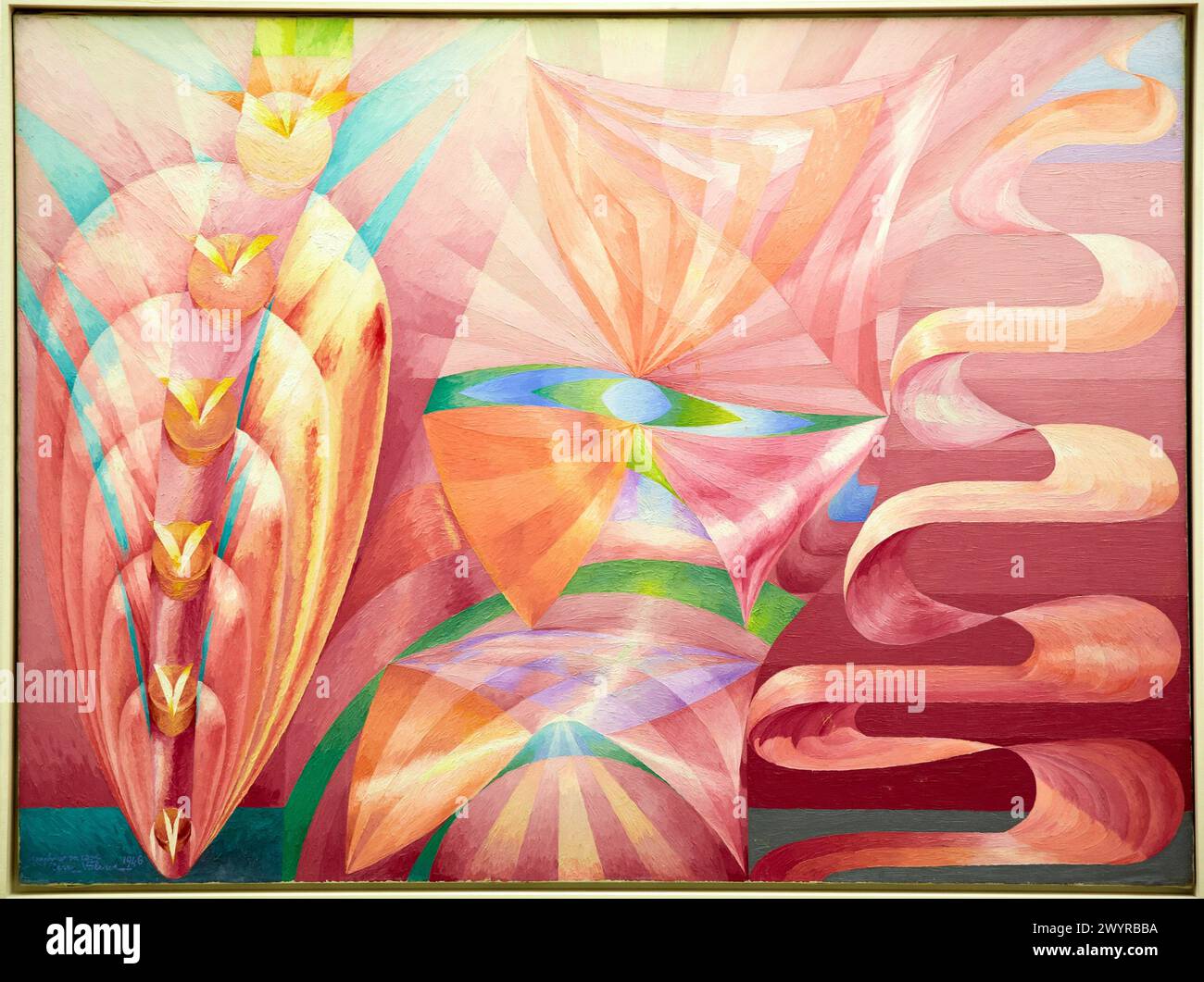 Symphonie en rose, 1946. Henry Valensi. Centre George Pompidou. Musee ...