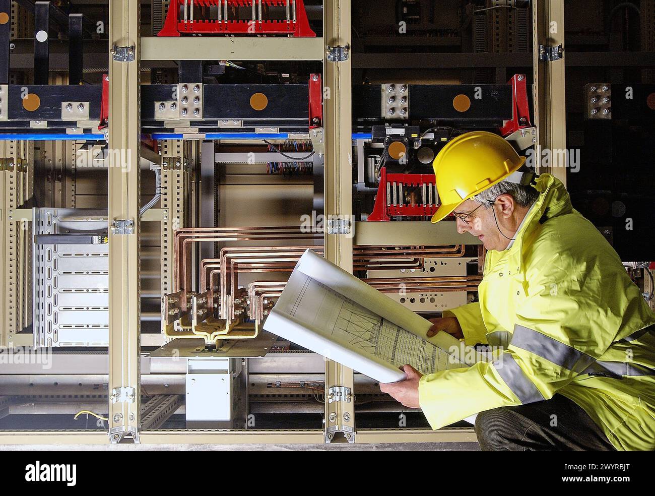 Electric pannel, Bilbao exhibition centre -BEC- under construction ...