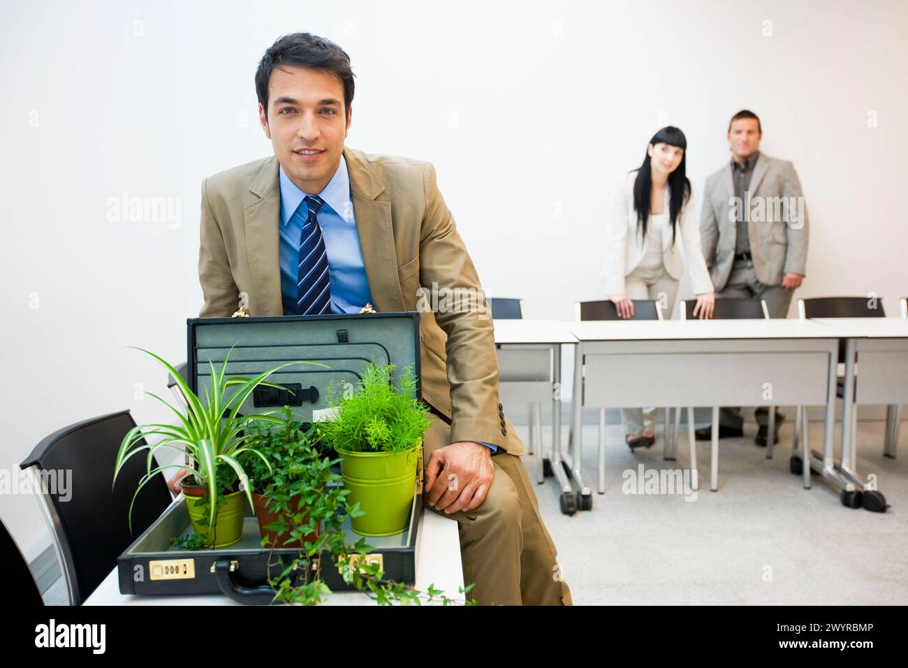 Original business man showing hi-res stock photography and images - Alamy