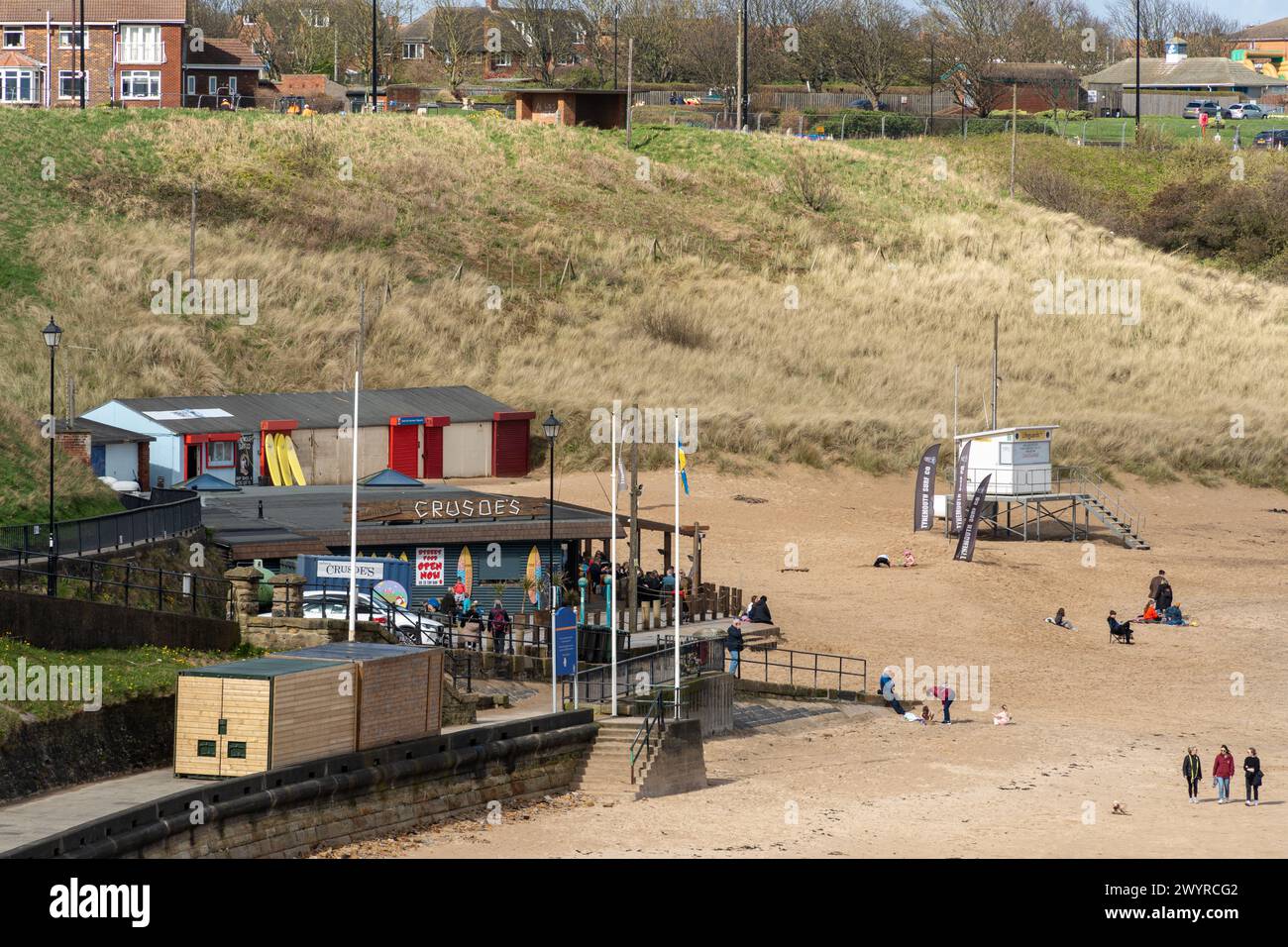 Tynemouth beach hi-res stock photography and images - Alamy