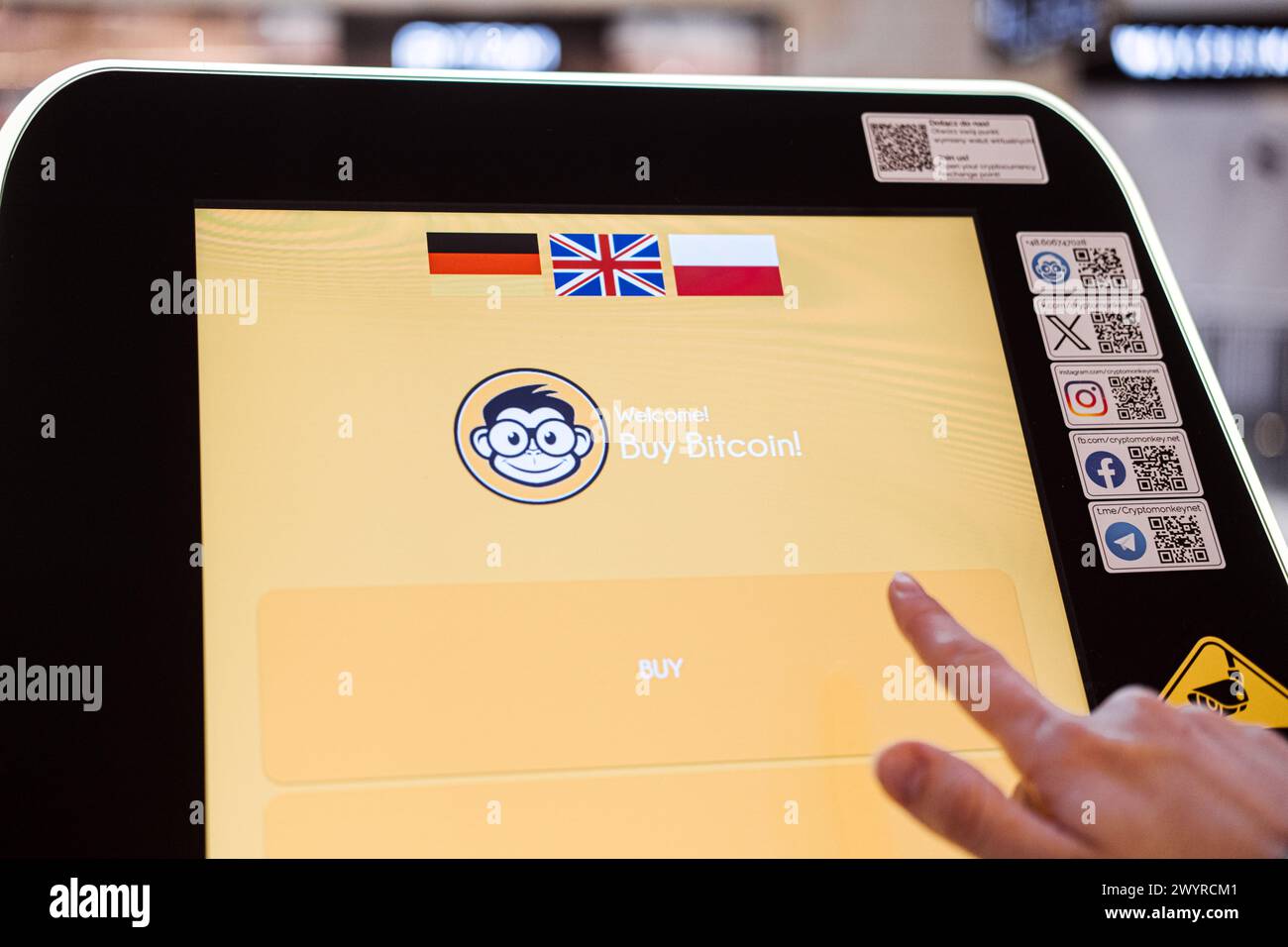 Cryptocurrency kiosk hi-res stock photography and images - Alamy