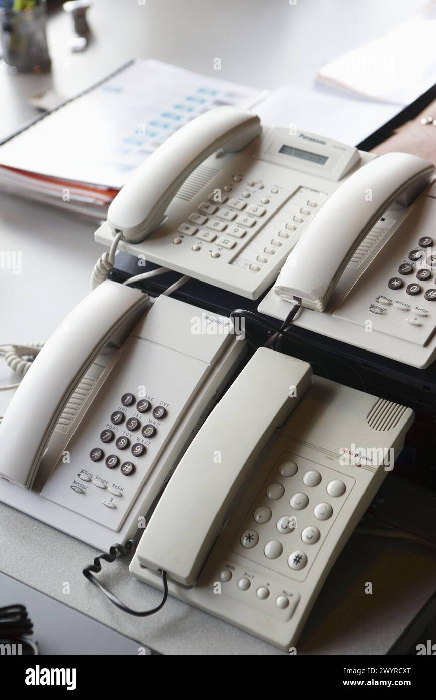 Telephones equipment hi-res stock photography and images - Alamy