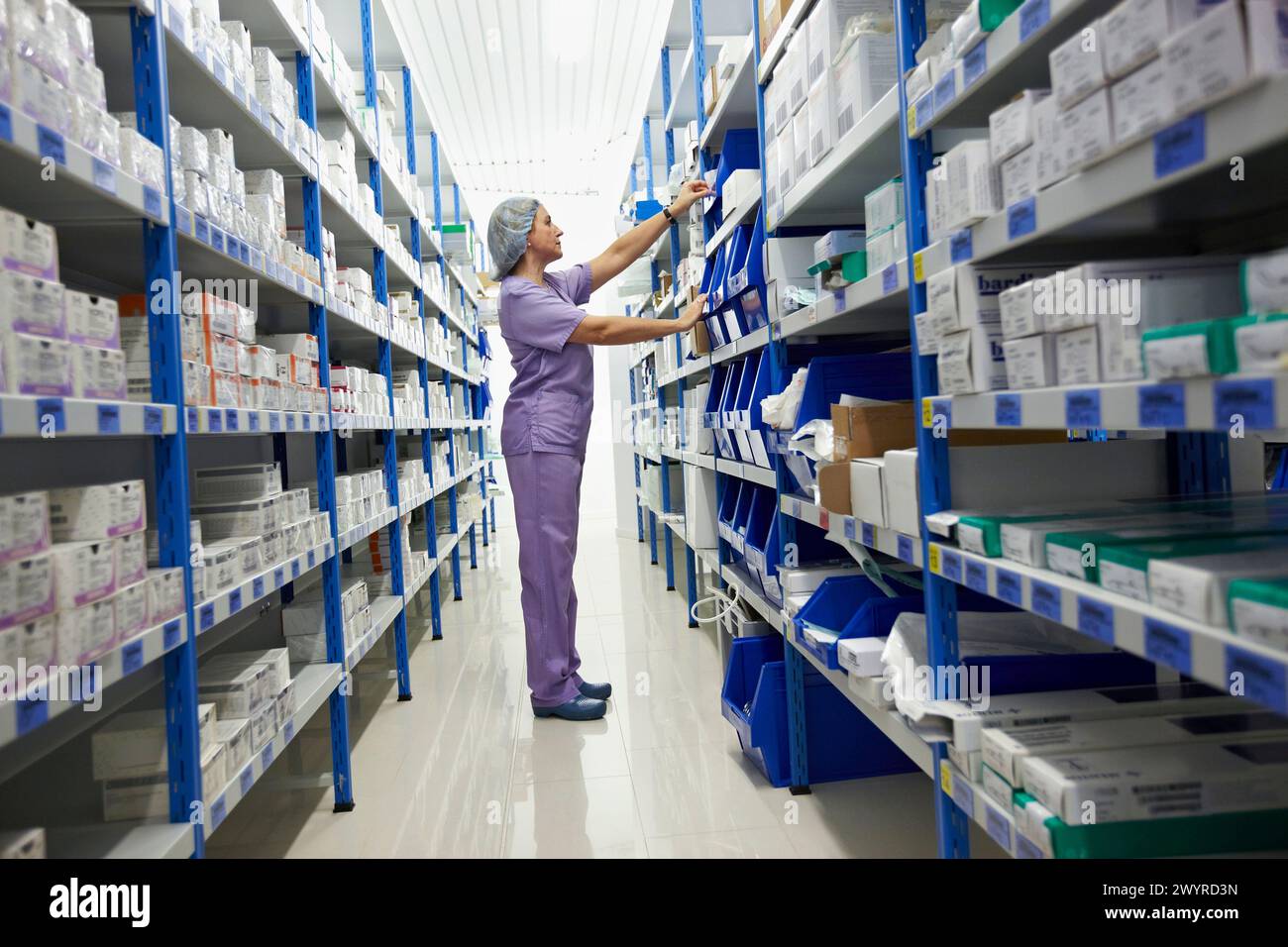 Fungible medical material and medicines storage, surgical block ...