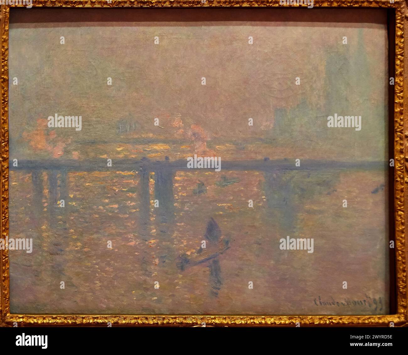 "Charing Cross Bridge", 1899, Claude Monet, Thyssen-Bornemisza Museum ...