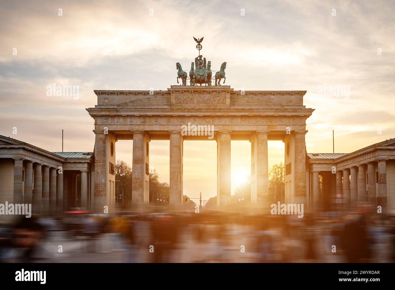 Euro 2024 germany brandenburg gate hi-res stock photography and images ...
