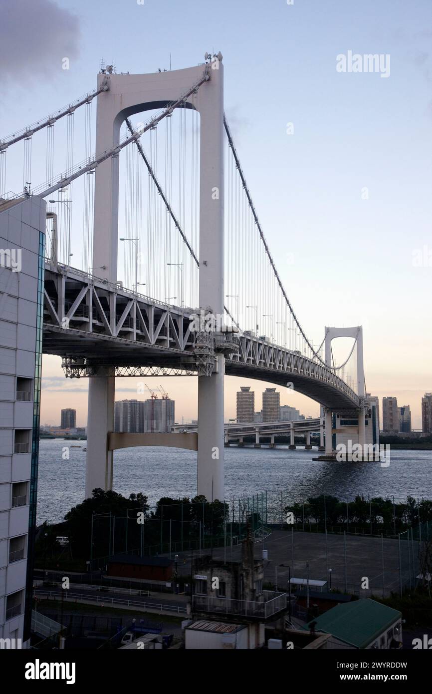 Rainbow bridge, Tokyo, Japan Stock Photo - Alamy