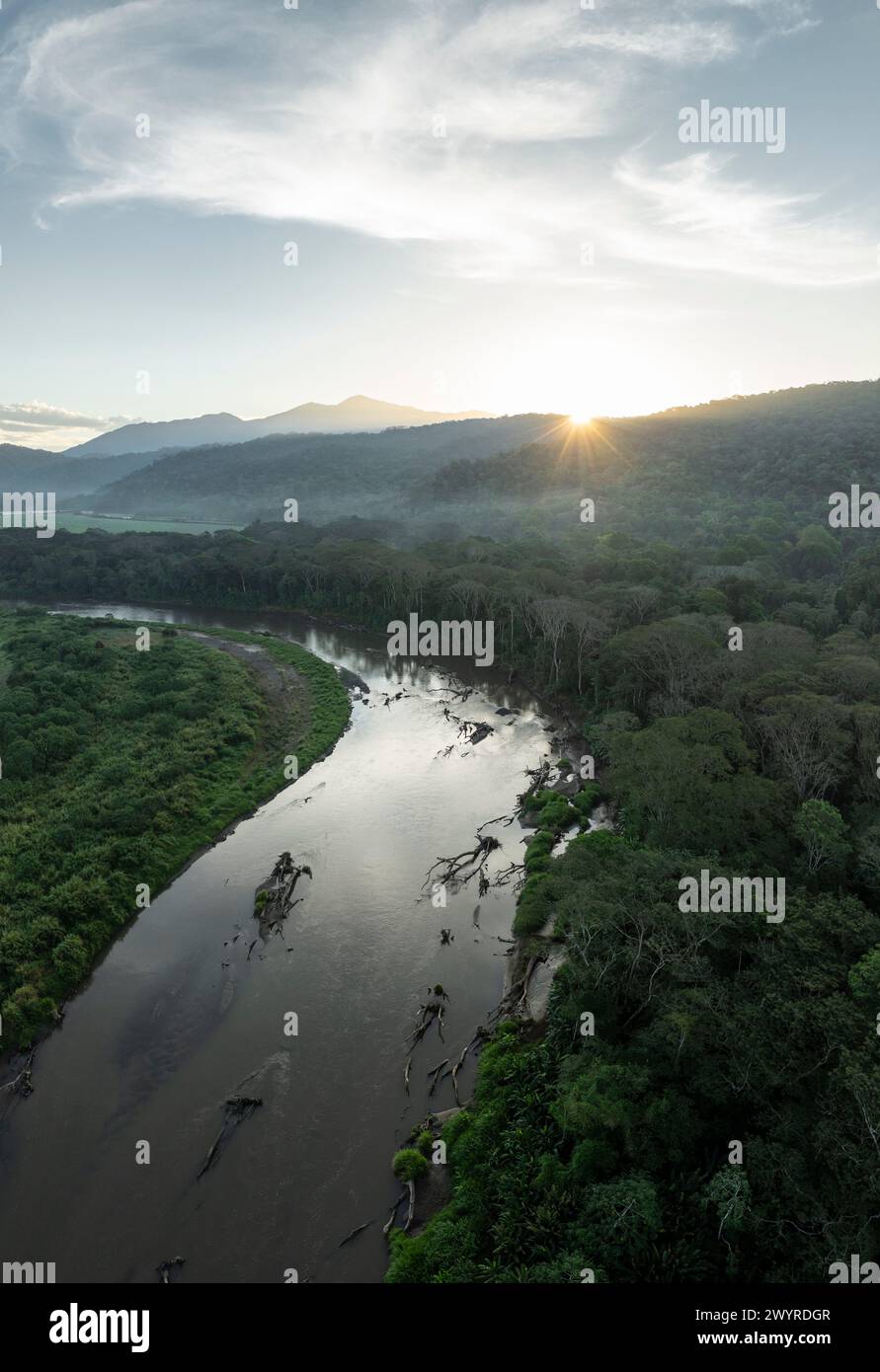Tarcoles River, Garabito, Puntarenas Province, Costa Rica, Central ...