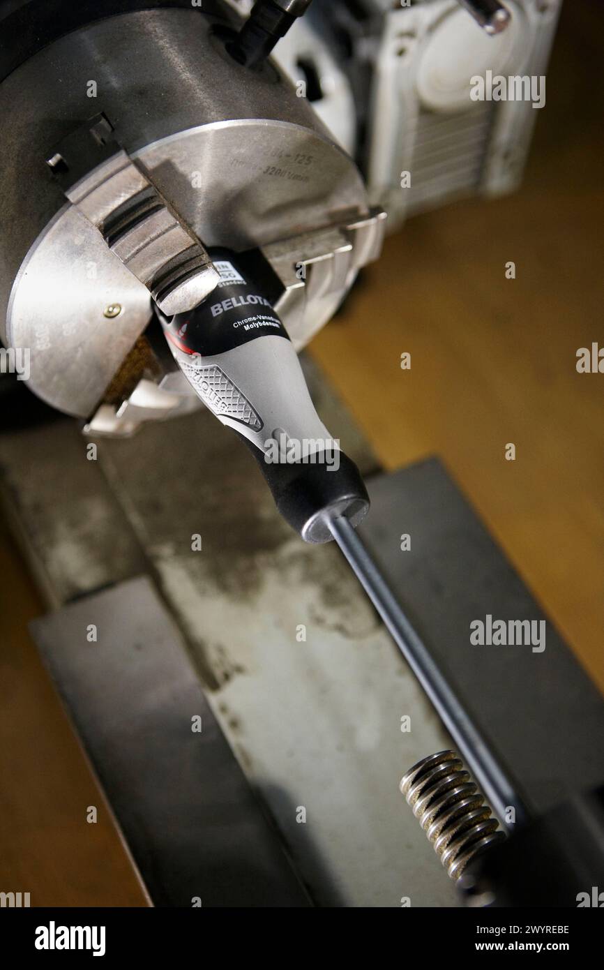 Screwdriver quality test Stock Photo - Alamy