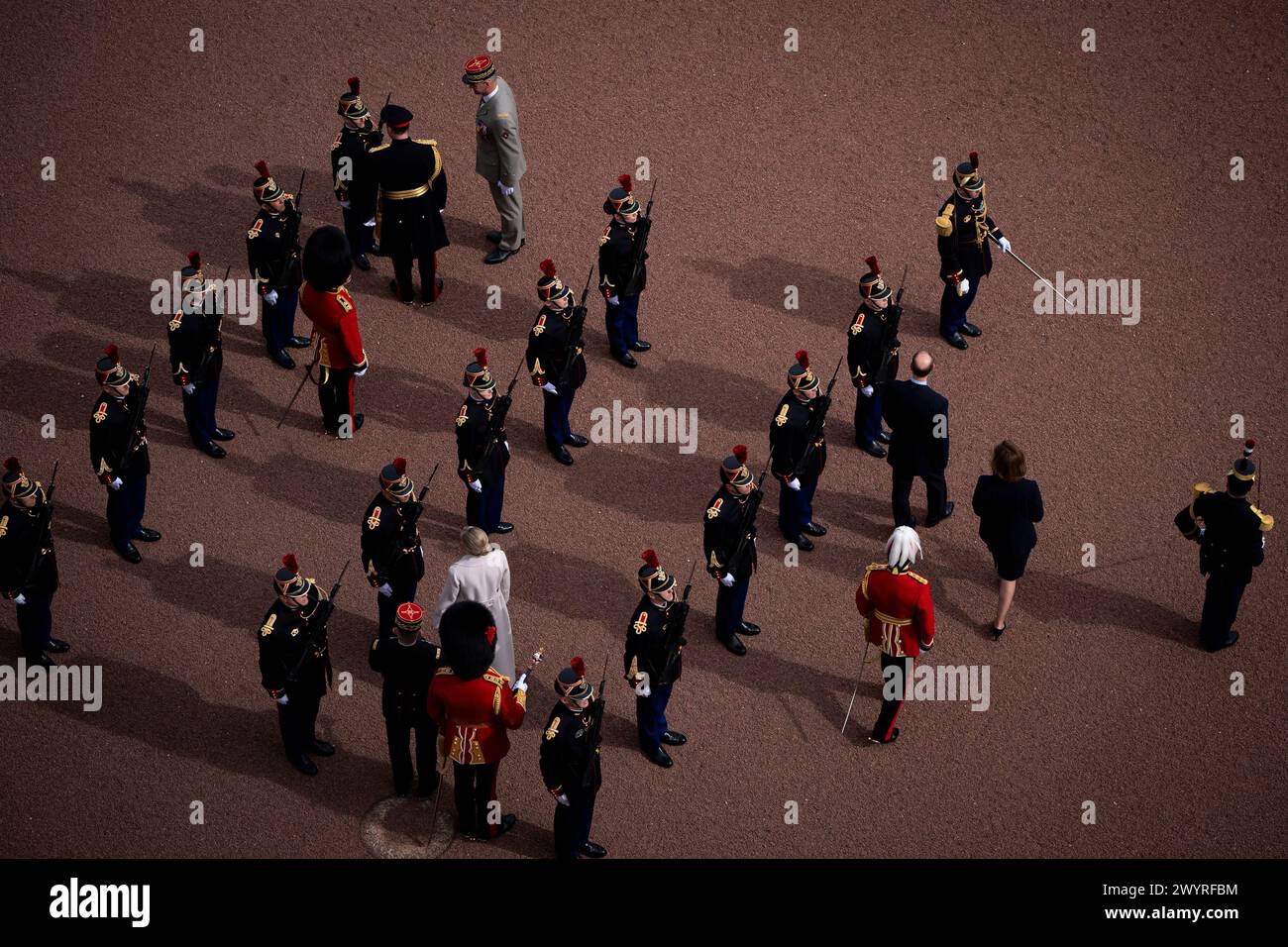 The Duke and Duchess of Edinburgh, on behalf of King Charles III ...
