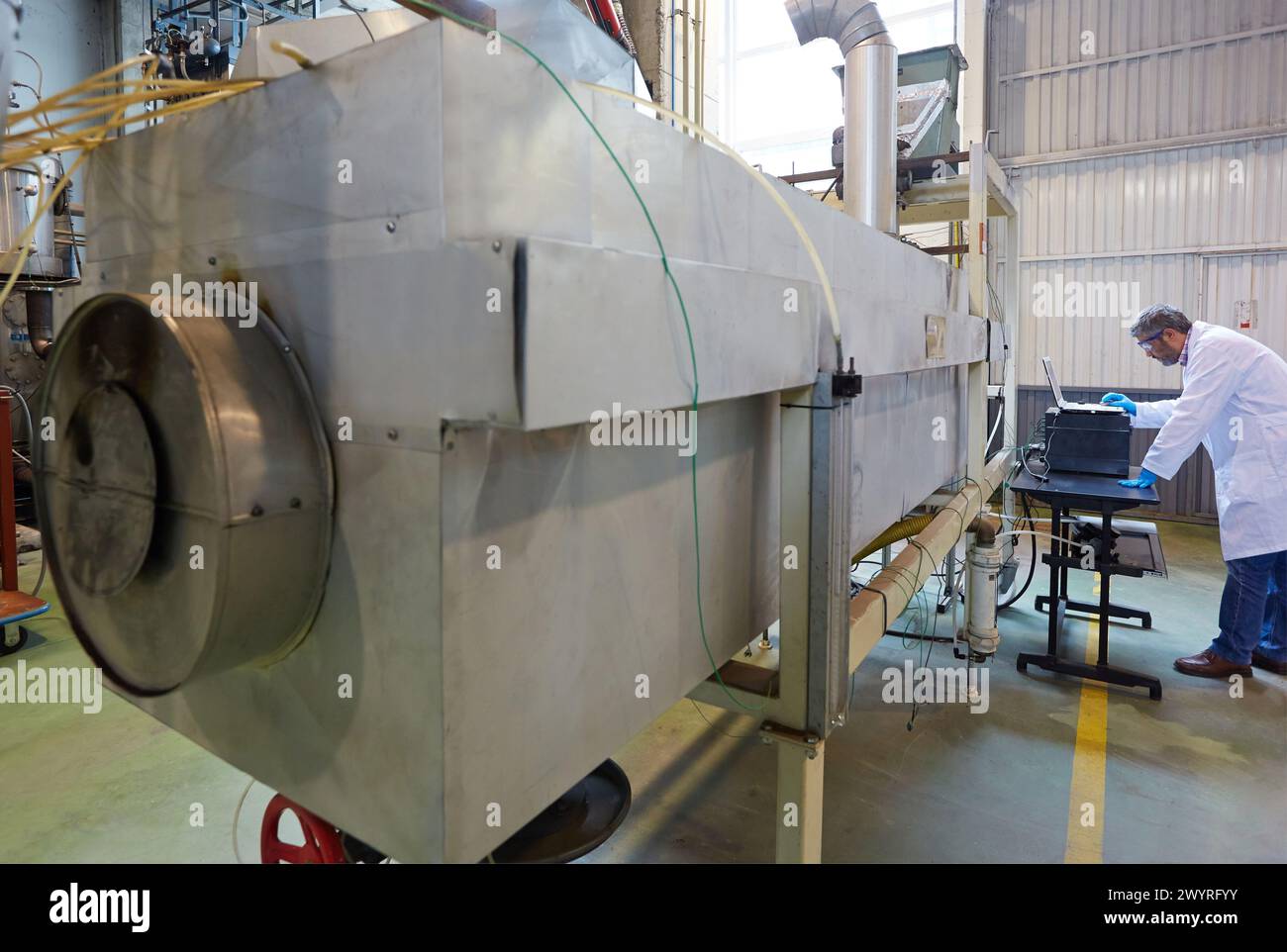 Thermal treatment of waste in a controlled atmosphere hi-res stock ...