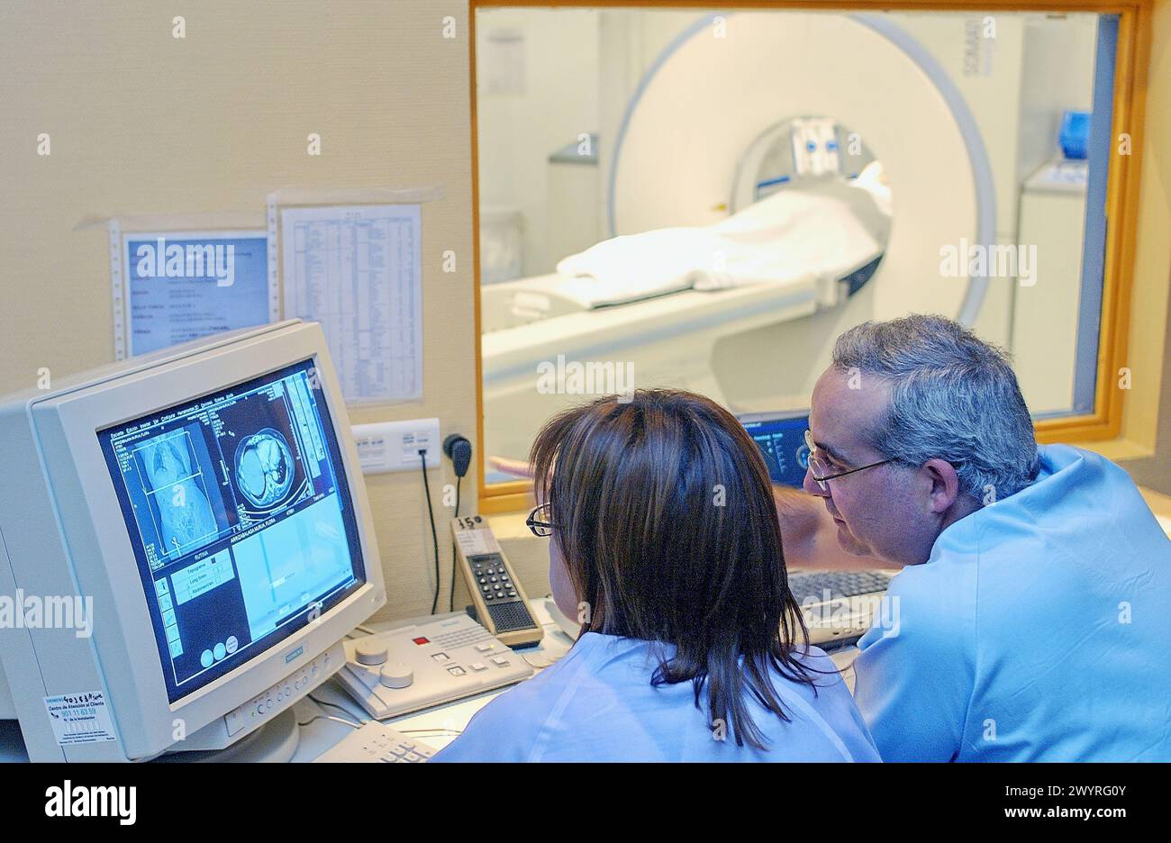 CAT, medical imaging for diagnosis at hospital Stock Photo - Alamy
