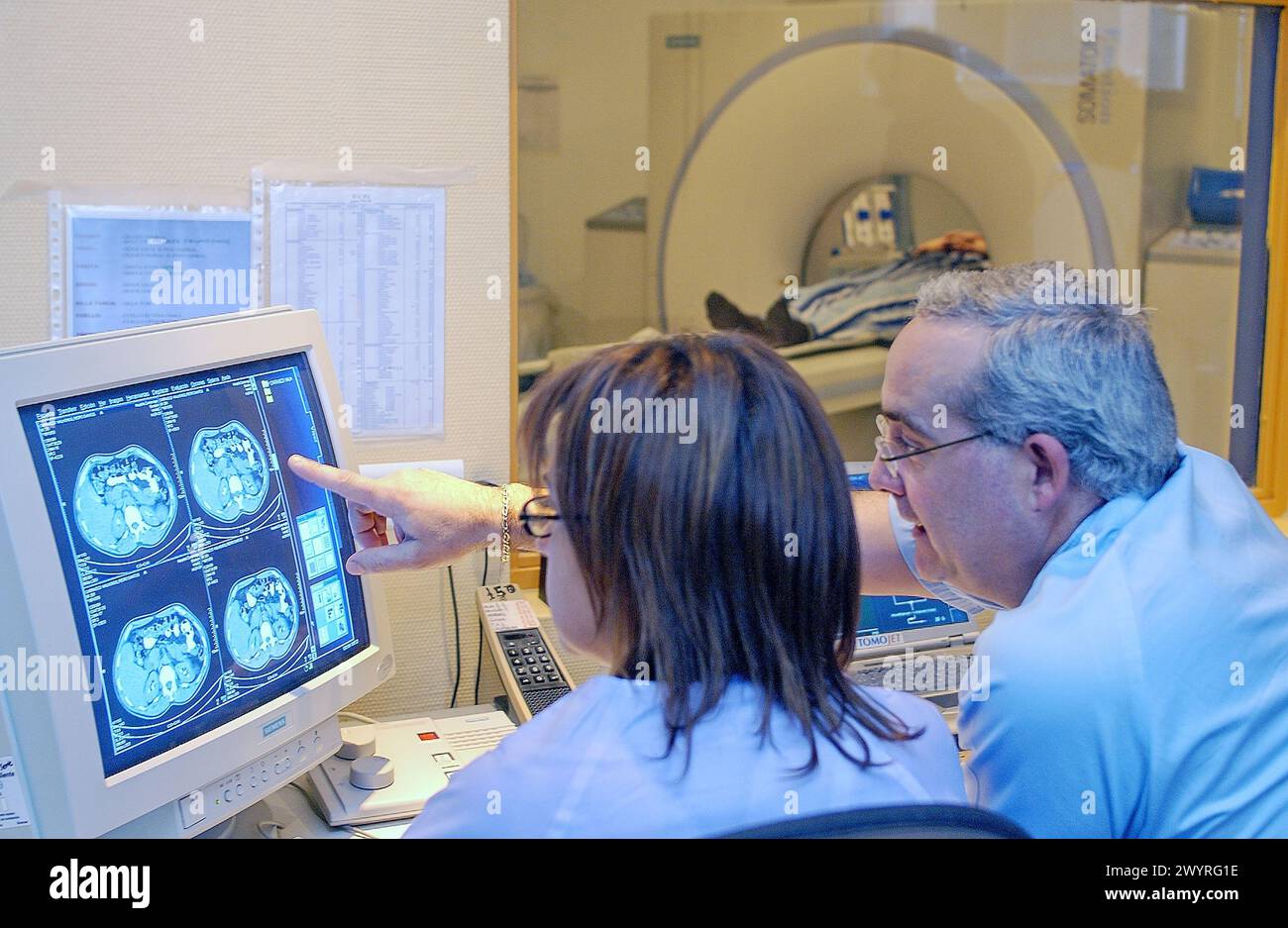 CAT, medical imaging for diagnosis at hospital Stock Photo - Alamy