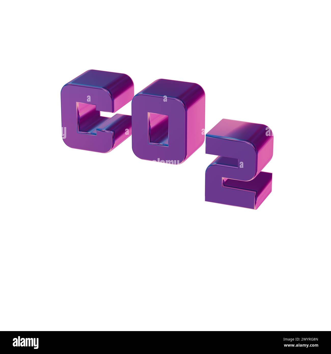 Beautiful abstract illustrations Blue Co2 symbol icons Stock Photo - Alamy