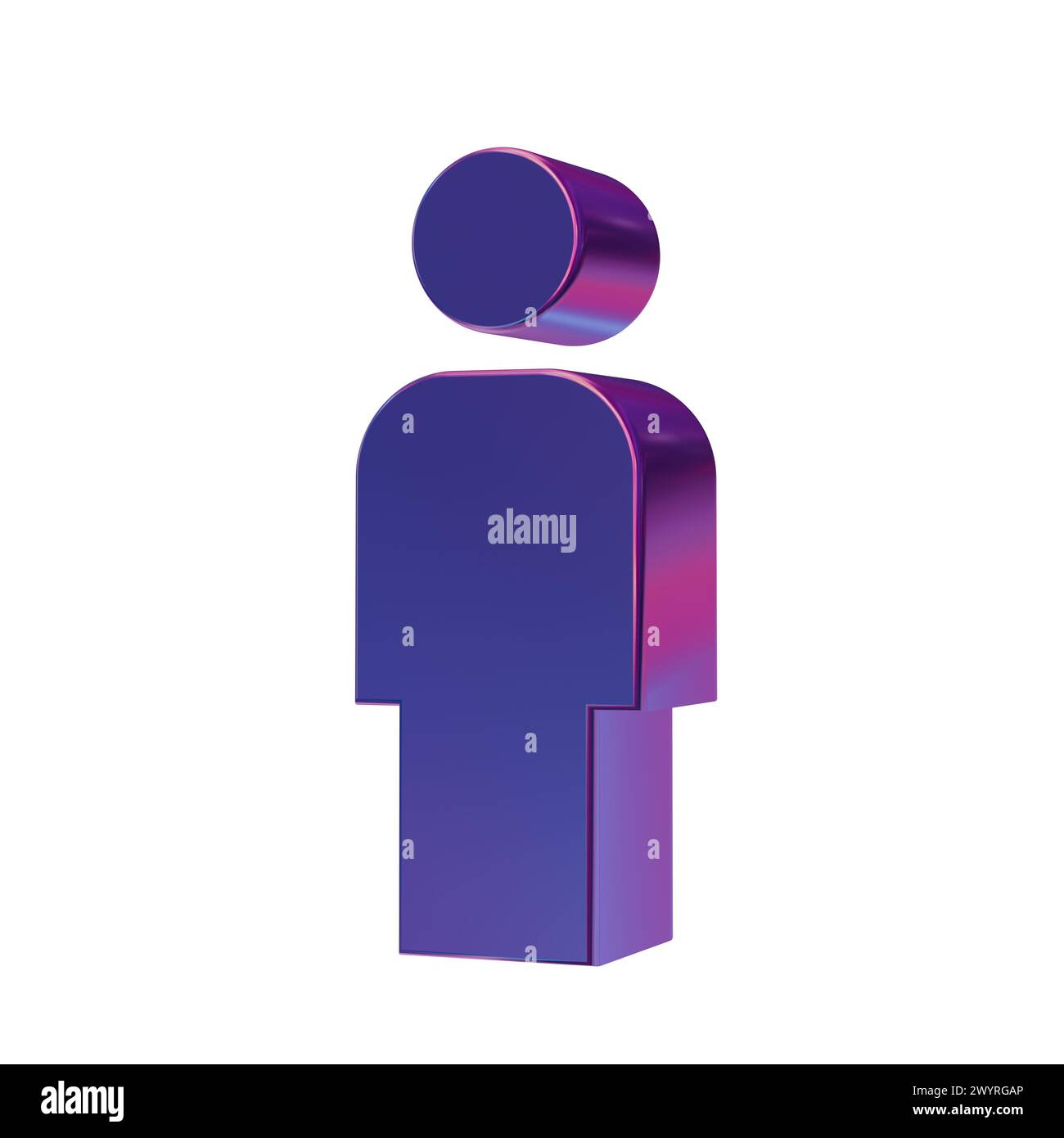 Beautiful abstract illustrations Blue Boy symbol icons Stock Photo - Alamy