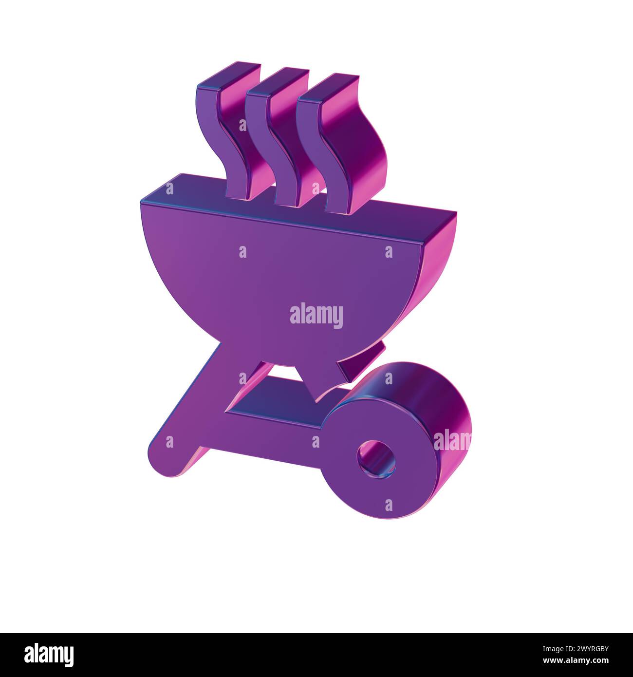 Beautiful abstract illustrations Blue Outdoor Grill symbol icons Stock ...